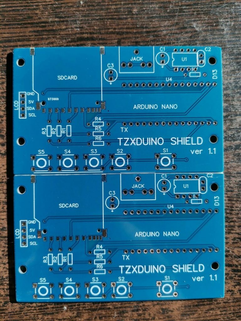 Печатный платы 1шт TZXDuino chield v1.1 #44а — CHIPkin