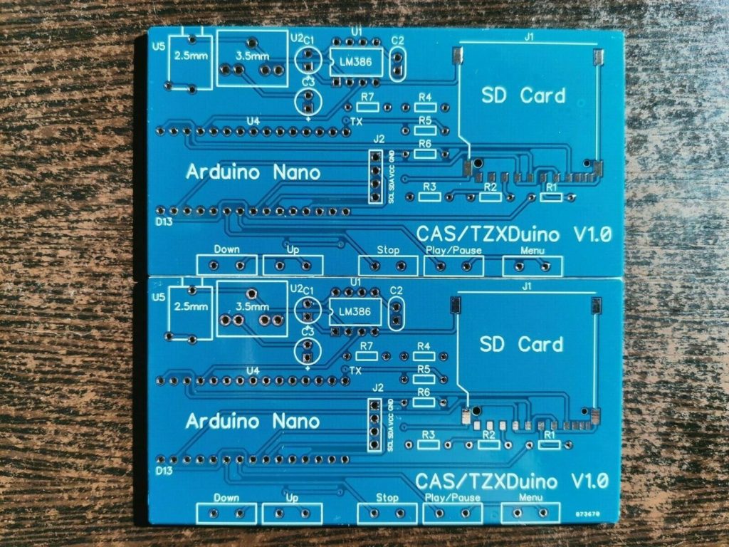 Печатная плата CAS/TZXDuino v1.0 #117(фиолетовая маска)(распродажа ...