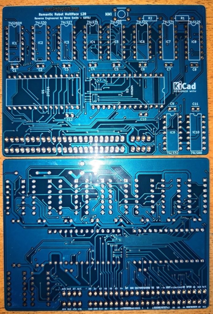 Печатная плата Multiface 128 ver.1 #409 — CHIPkin